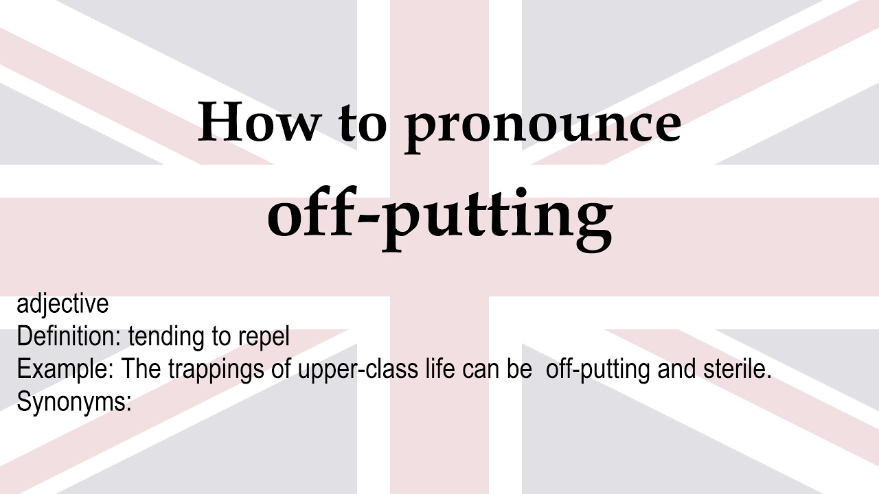 off putting - YouTube