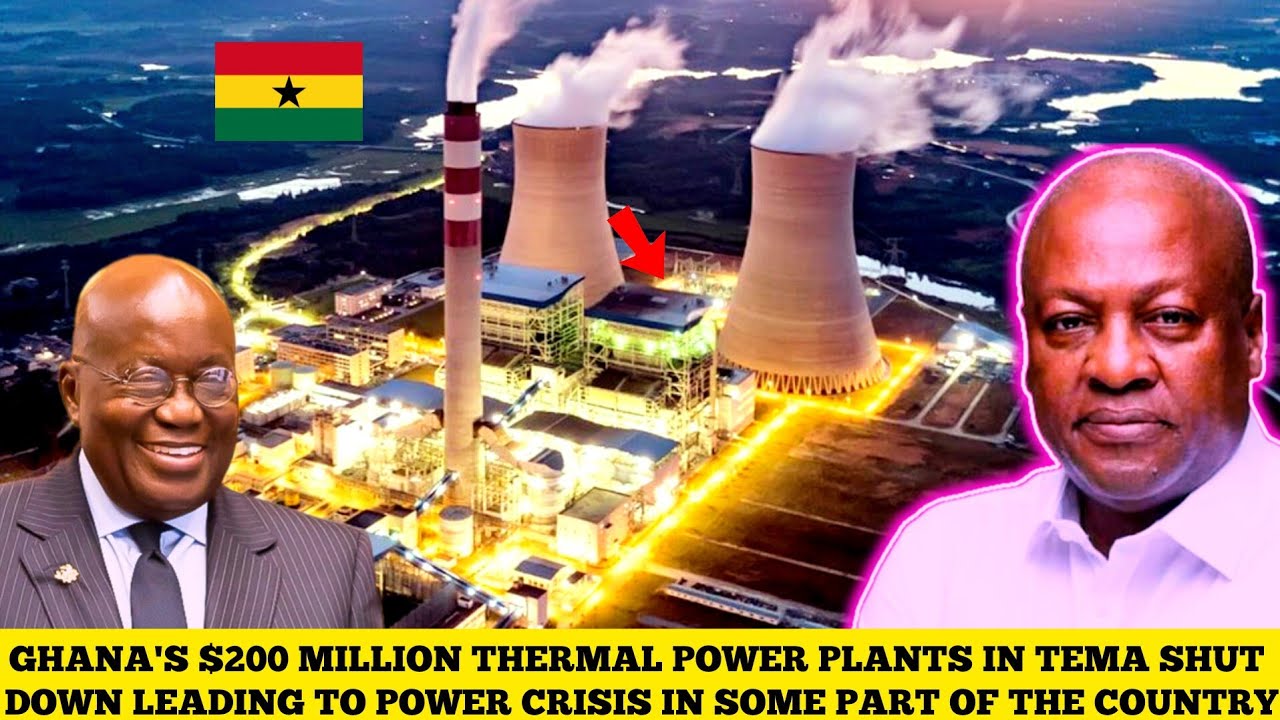 GHANA'S $200 MILLION THERMAL POWER PLANTS IN TEMA SHUT DOWN LEADING TO ...