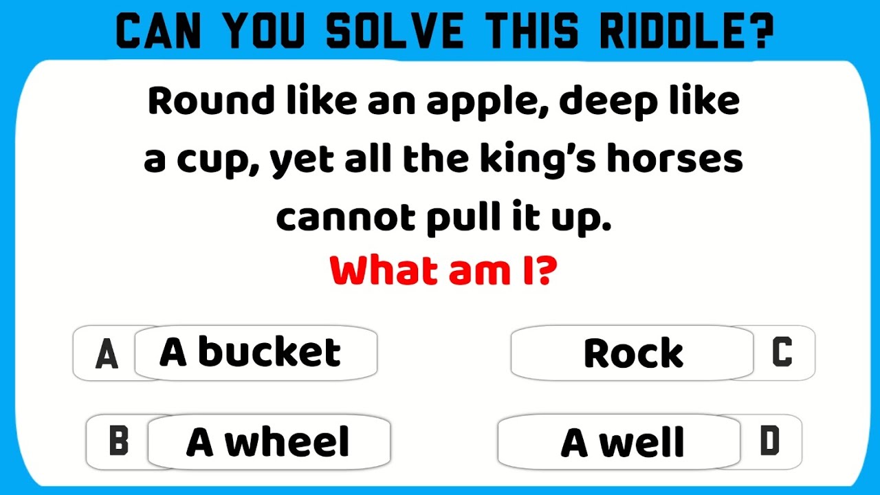 7 World's hardest riddles only 0.00001% will solve - YouTube