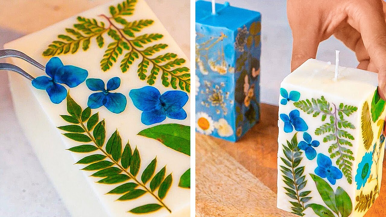 Satisfying Process Of Making Candles || Cool DIY Ideas By Wood Mood ...