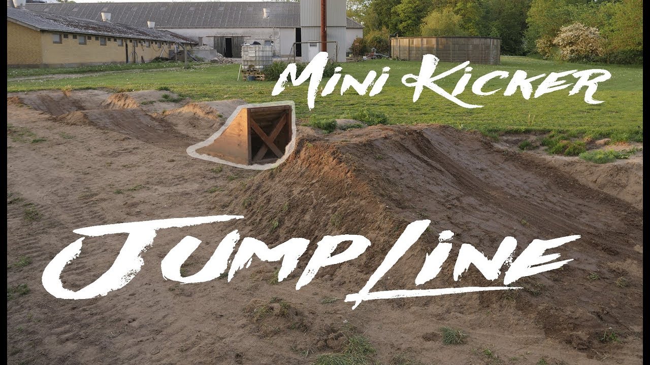 The Start Of The New JUMPLINE - Small Wooden Kicker - YouTube
