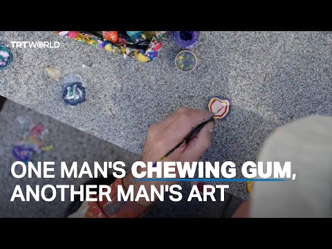 Meet London's chewing gum artist