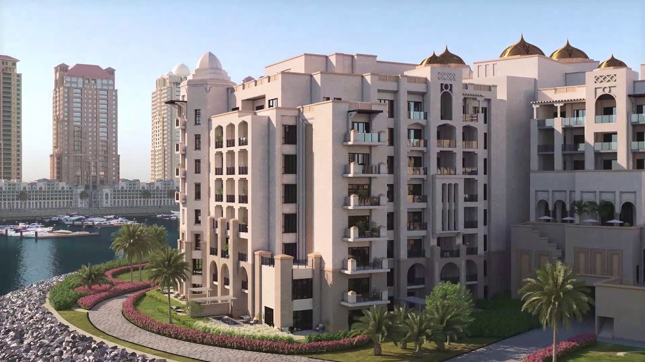 A Closer Look Into The Marsa Arabia Island, The Pearl - Qatar - YouTube