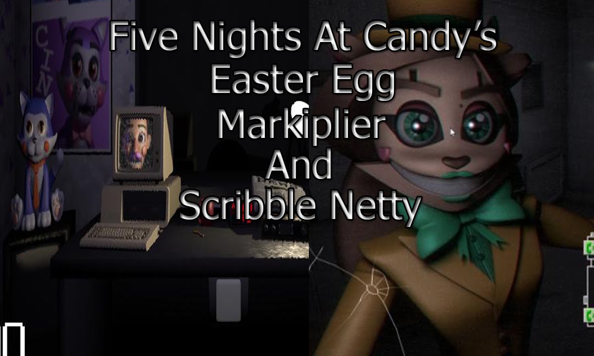 Five Nights at Candy's Easter Egg: Markiplier And Scribble Netty - YouTube