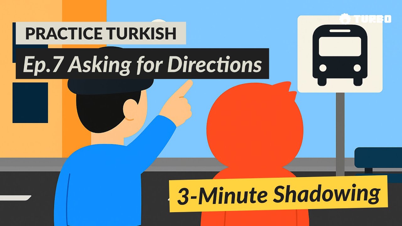 Speak Turkish in Bed for Just 3 Minutes a Day | Shadowing Ep.7: Asking ...