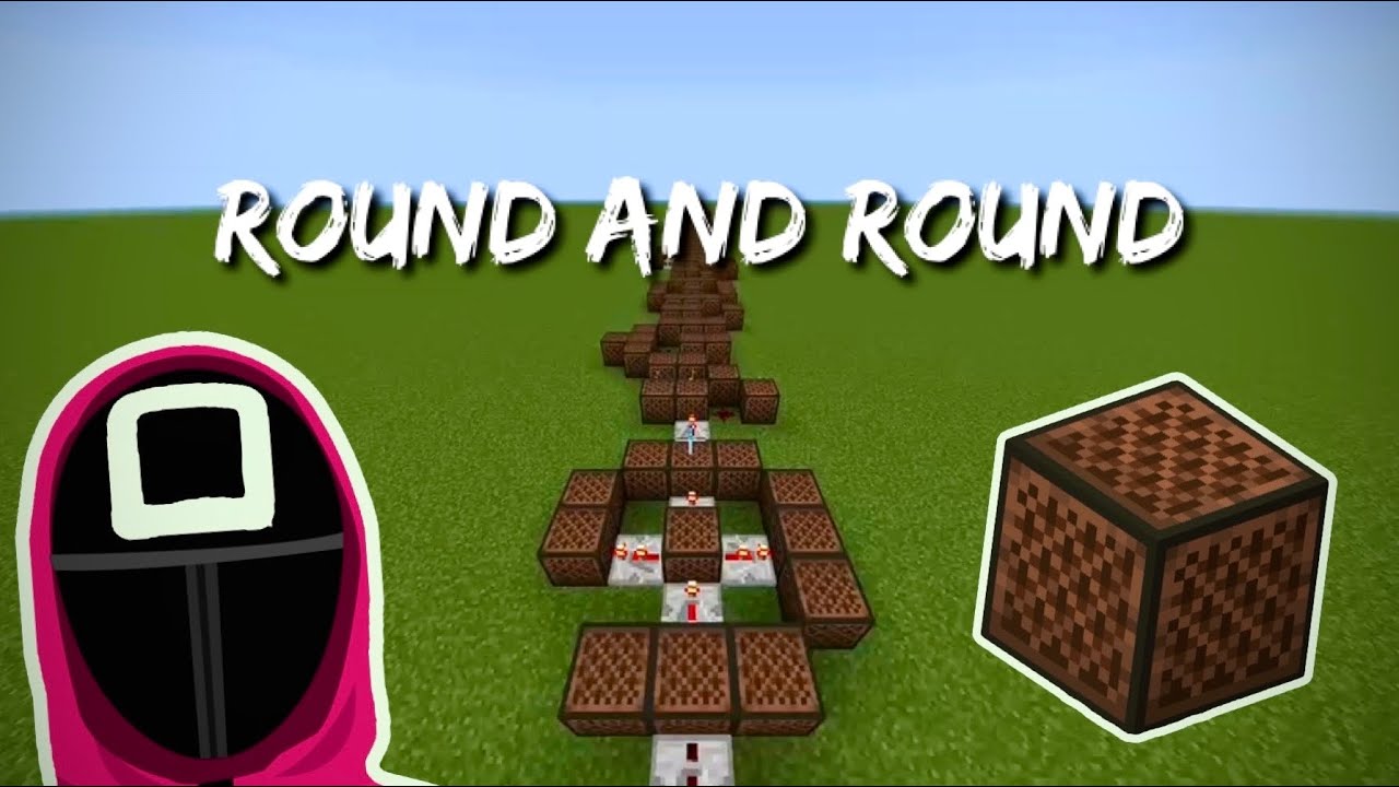 Round and Round - Minecraft note block cover (song from Squid Game ...