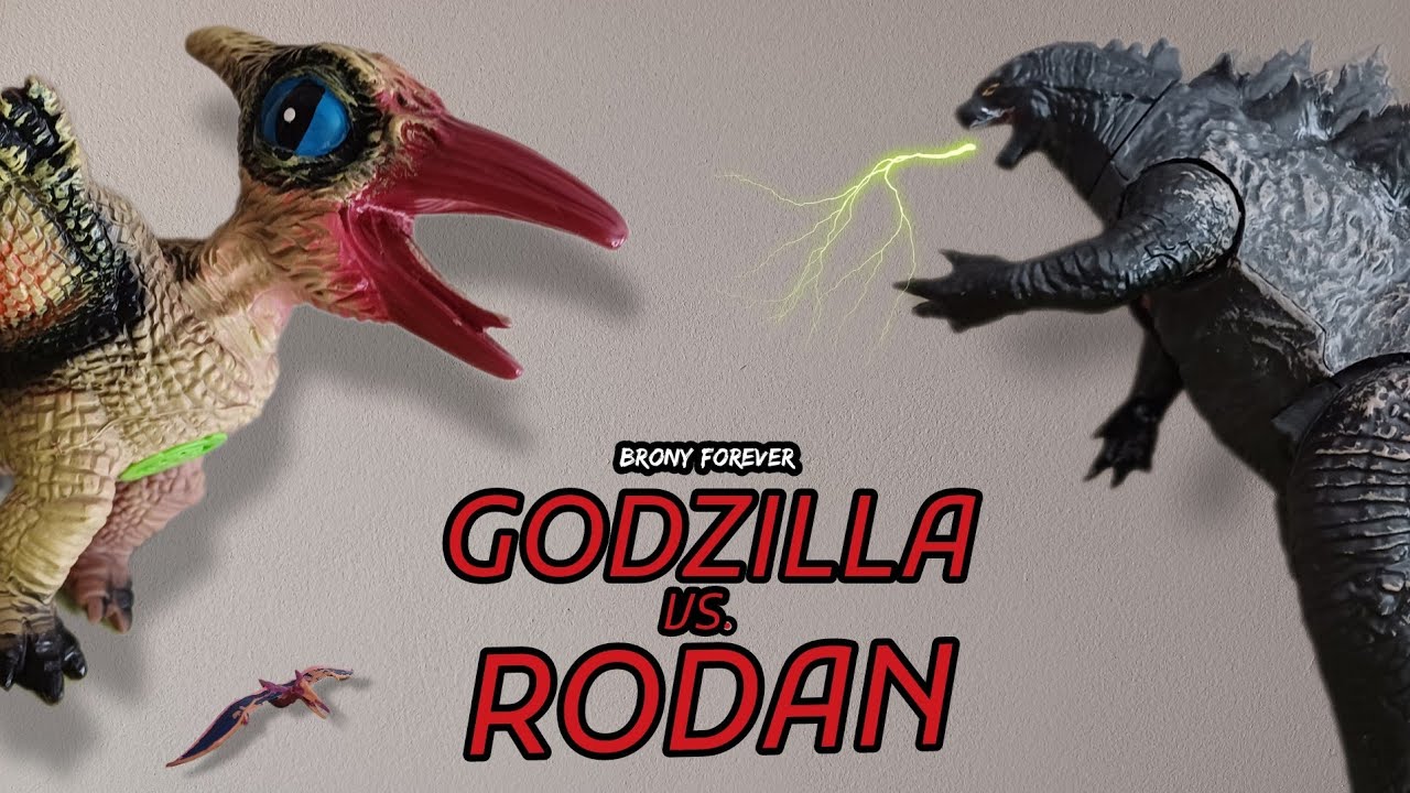 Godzilla Vs. Rodan | Curta Oficial - YouTube