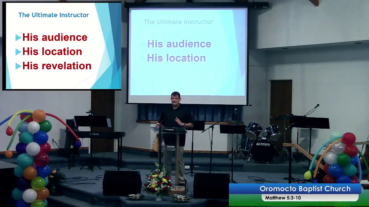 June 30, 2019 - Beatitudes - Pastor Perry - YouTube