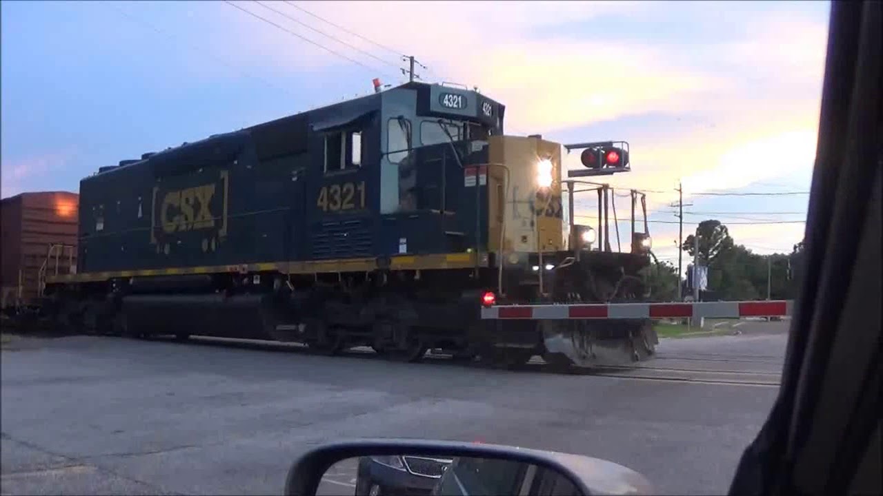 CSX Yard Engine 4321 Returning From Pensacola Docks - YouTube