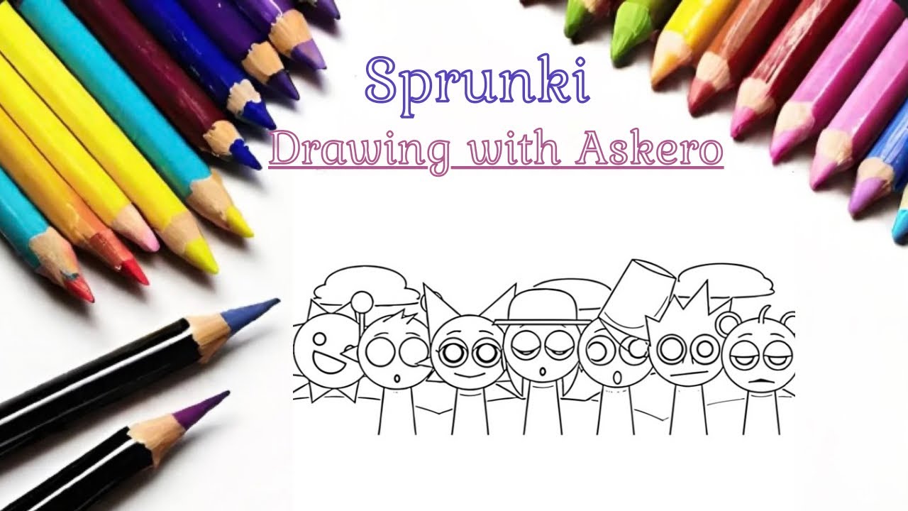 Sprunki New Big Coloring Pages /Color All Original Sprunki OC (real) vs ...