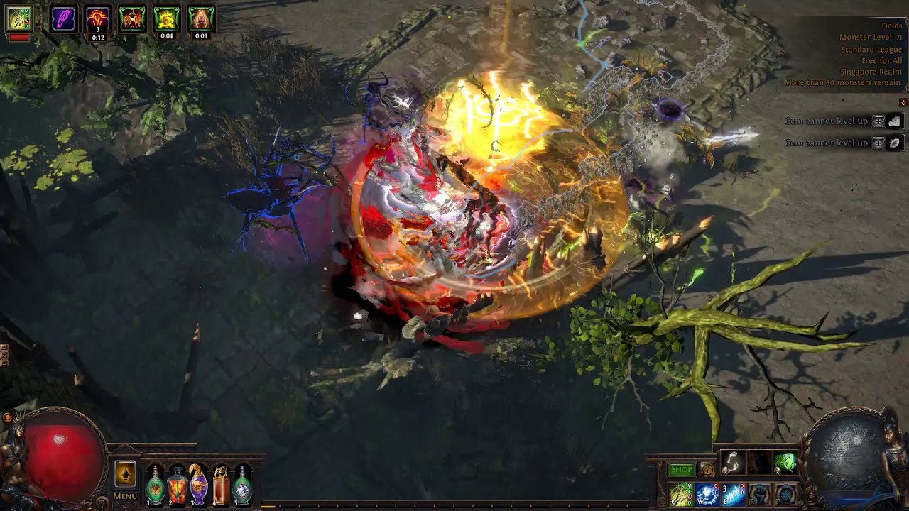 PoE Ranger Toxic Rain + Herald of Agony Pathfinder Uber Build - YouTube