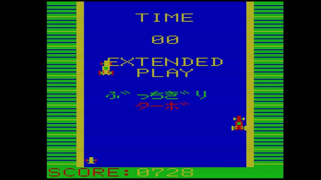 【PC6001】 Car Race (1982) (ASCII) - YouTube
