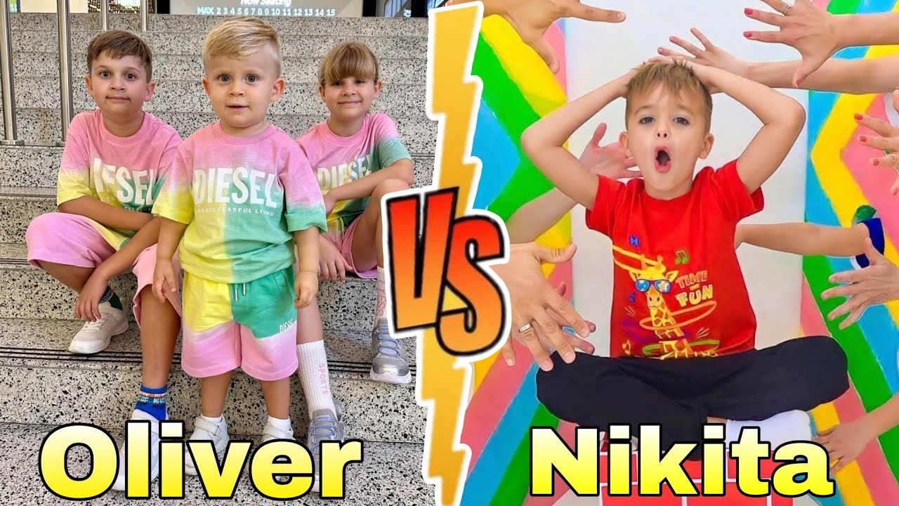 Kids Oliver Show vs Nikita Vashketov (Vlad and Niki) Lifestyle ...