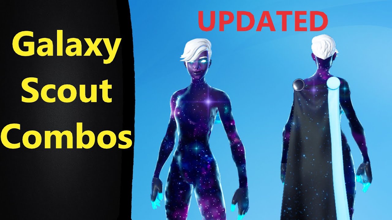 *UPDATED* Galaxy Scout Skin Combos in Fortnite - YouTube