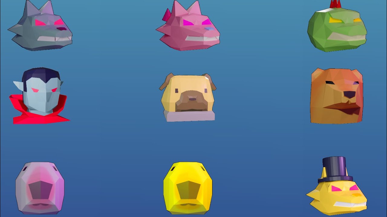 Running Monsters All Characters - YouTube