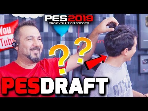 SÜRPRİZ İSİMLE BOL GOLLÜ PESDRAFT! BAKMADAN PENALTI ATTIM! | PES 2019 PESDRAFT