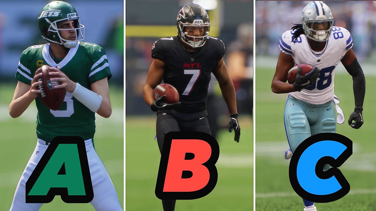 DRAFTING A TEAM IN ALPHABETICAL ORDER!! (MADDEN 25) - YouTube