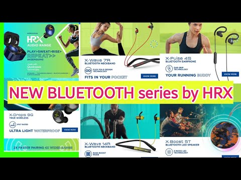 HRX WIRELESS BLUETOOTH HEADSET SERIES , x wave 7R , x wave 14R, x pulse ...
