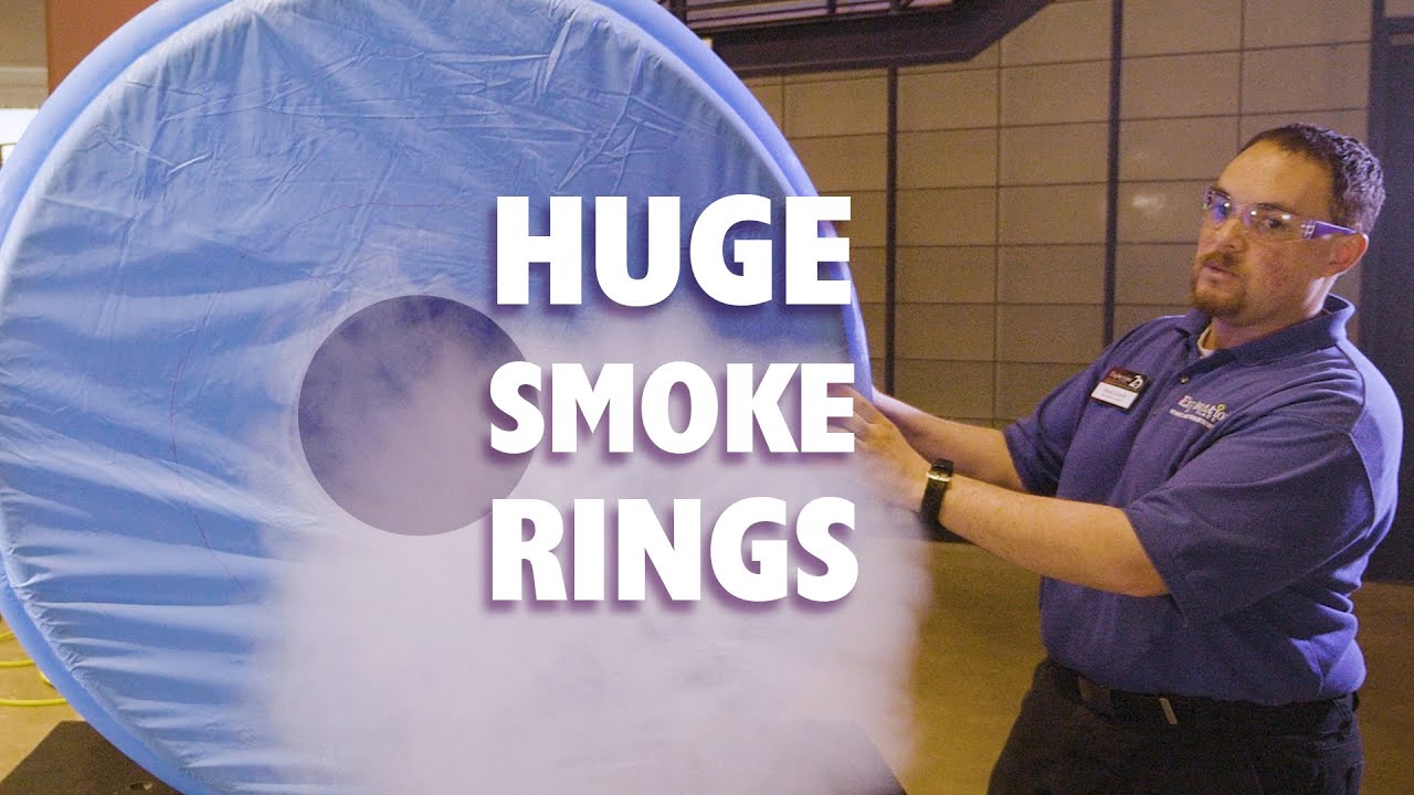 Massive Vortex Ring Generator | Live Science 20 - YouTube