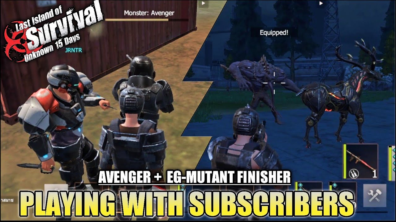 EG-MUTANT AND AVENGER HUNTING WITH SUBSCRIBERS - YouTube