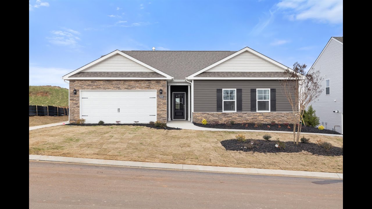 The Denton Floor Plan by D.R. Horton Tri-Cities - YouTube