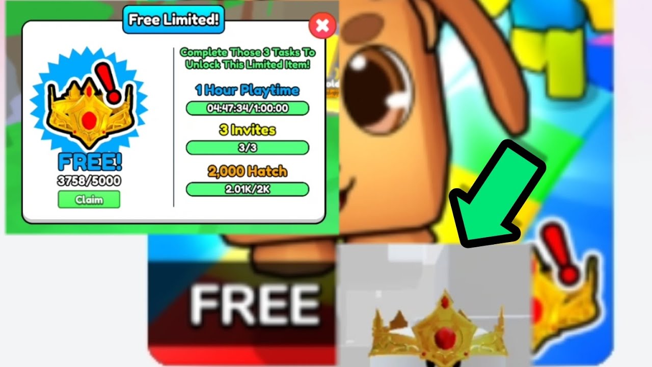 GETTING THE FREE UGC "CROWN OF CHAMPIONS" - YouTube