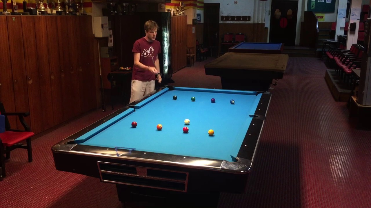 2 líneas por orden numérico | Entreno Billar - YouTube