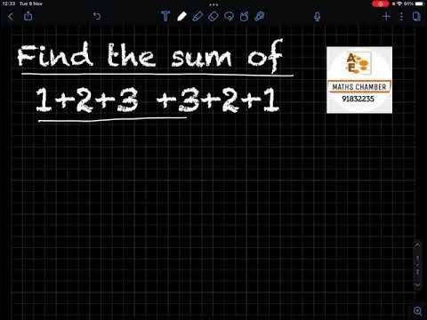 Adding Sequence of Numbers - YouTube
