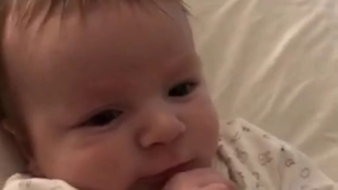 2 month Old Says hello YouTube 2-month-old-says-hello-youtube