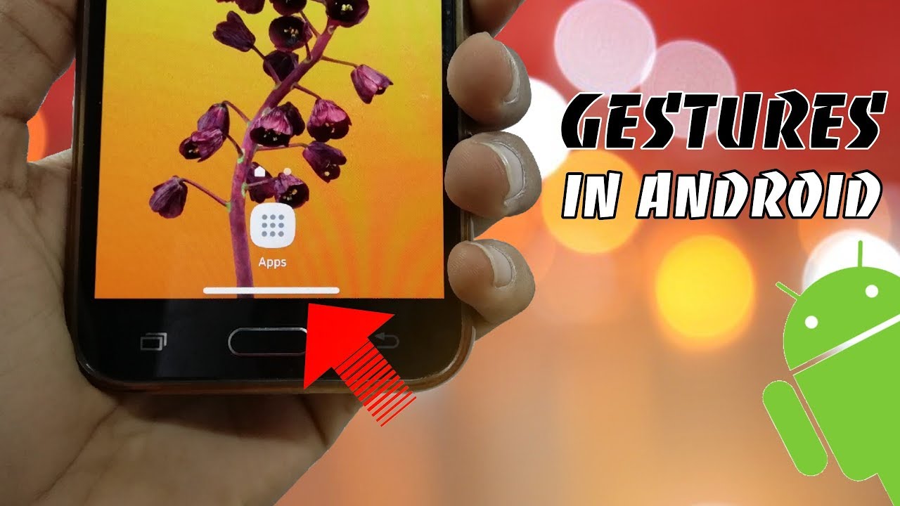 How to get Gestures on Android Phone || iPhone and Android P Gestures ...