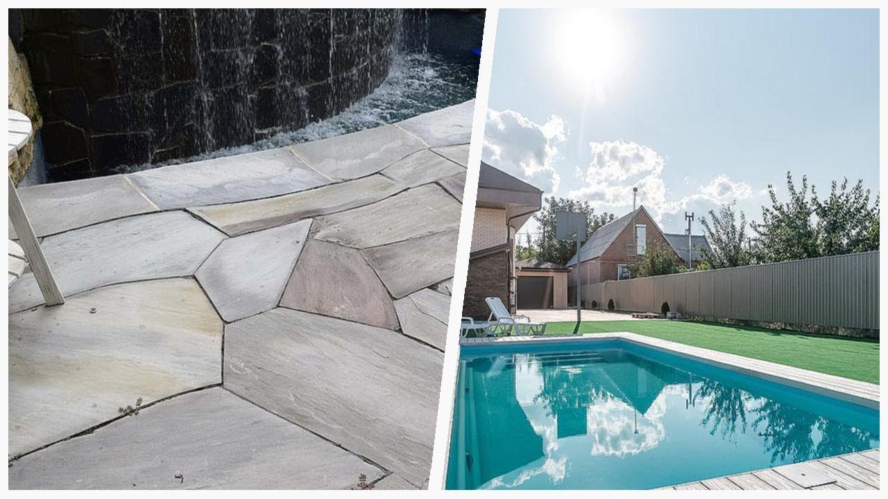 75 Premium White Pool Design Ideas You'll Love ☆ - YouTube