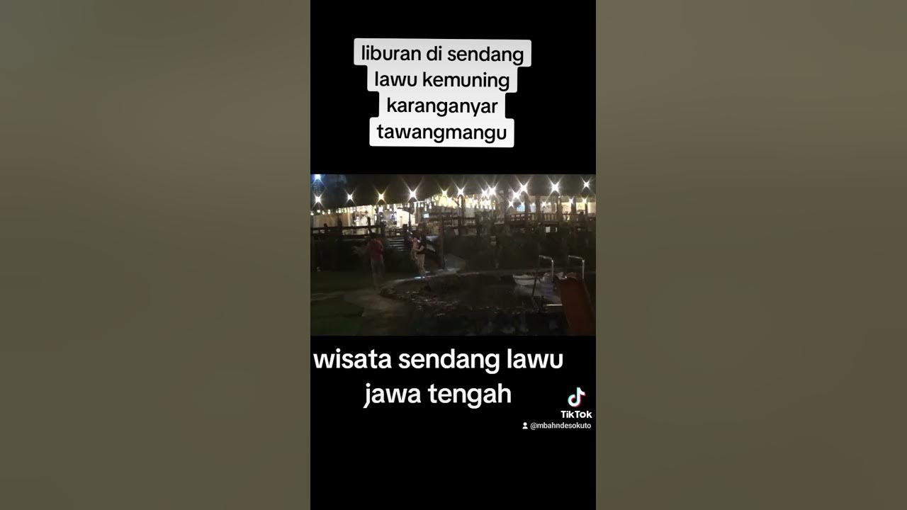 wisata sendang lawu di kemuning karanganyar tawangmangu jawa tengah - YouTube