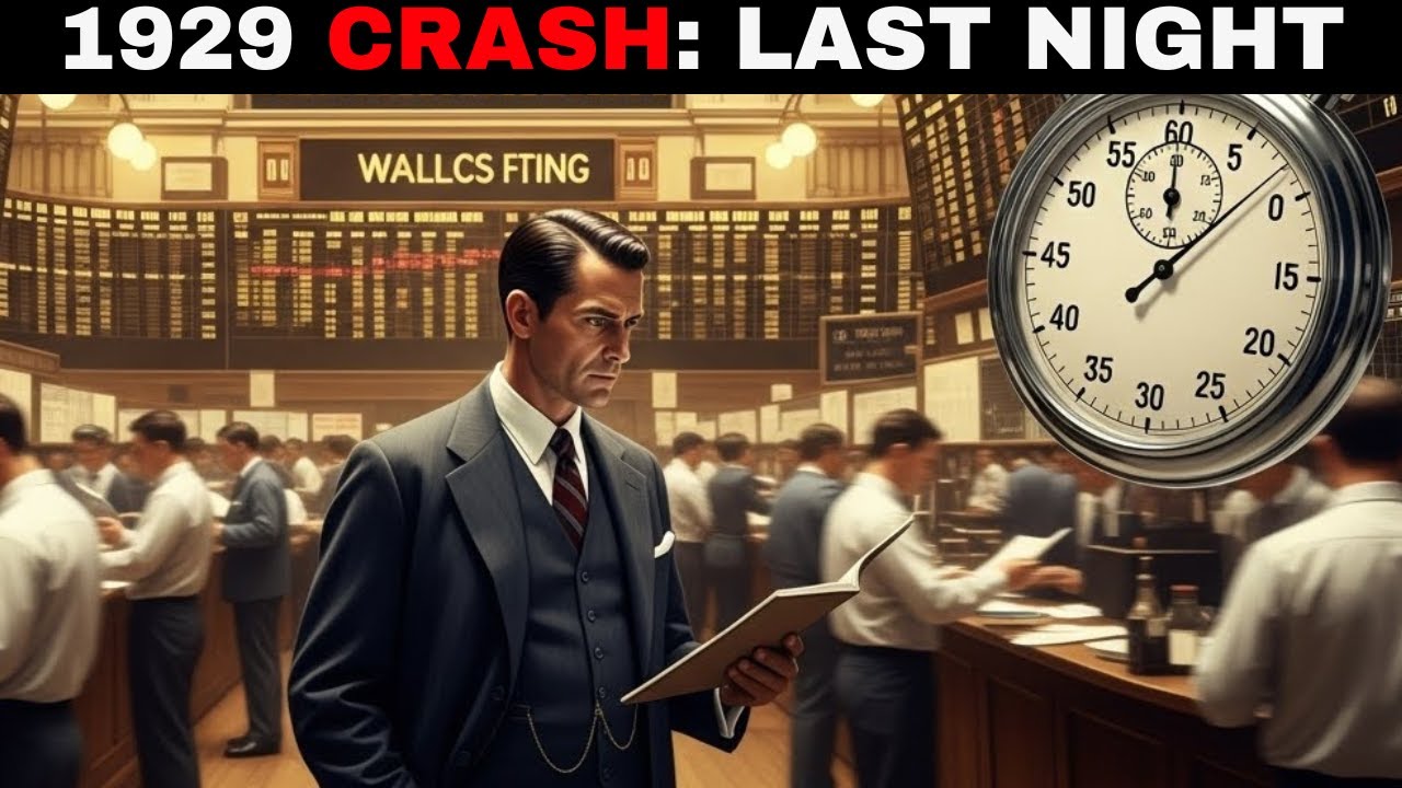 What Happened in the Final Hours Before the 1929 Crash — The Signs No ...