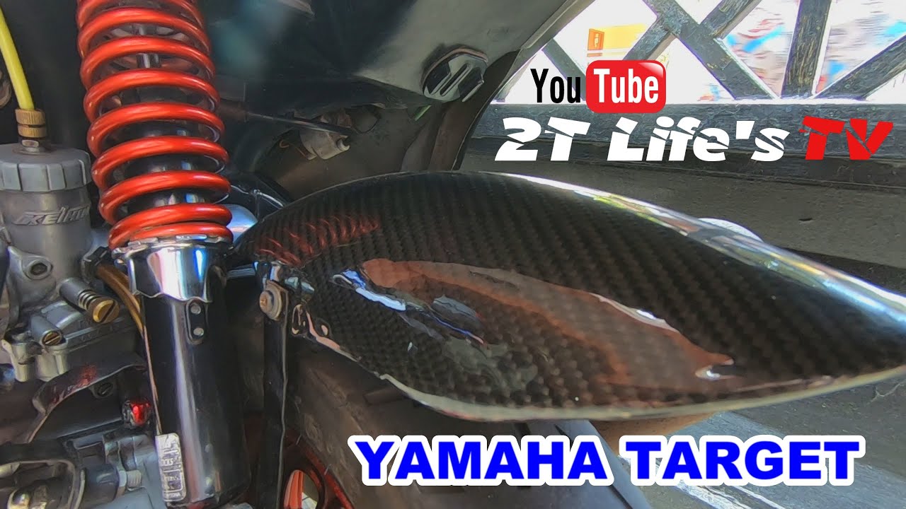 YAMAHA TARGET 90 STROLL ERRAND RIDE | CARBON FIBER | EP39 - Motovlog ...