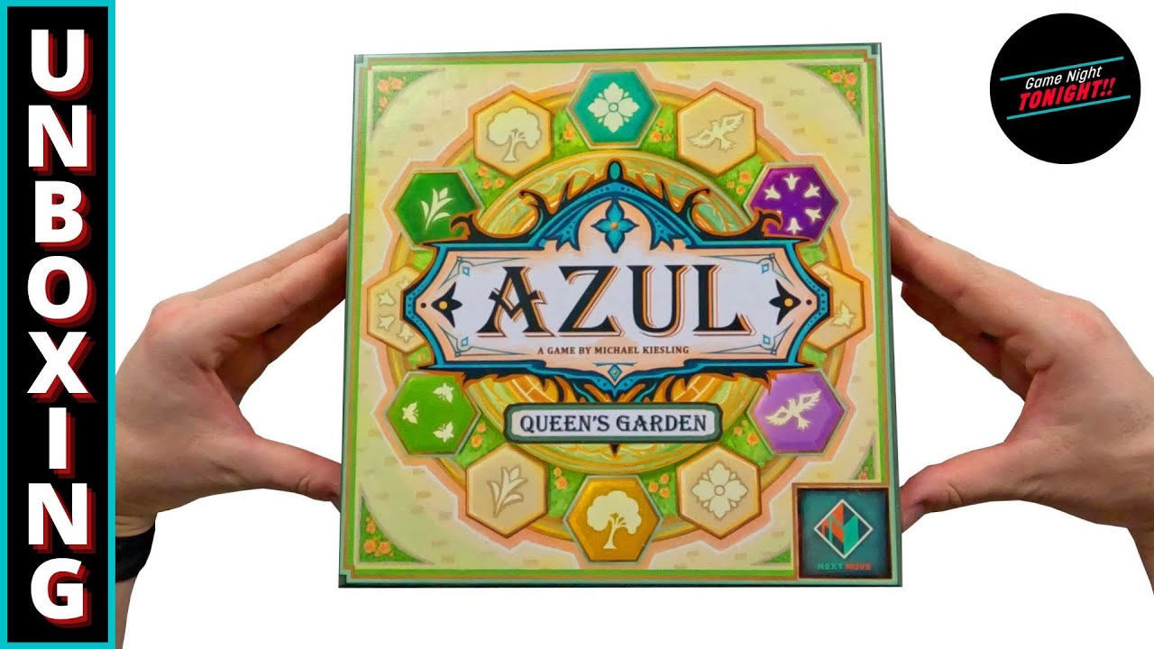 Game Unboxing // Azul - Queen's Garden - YouTube