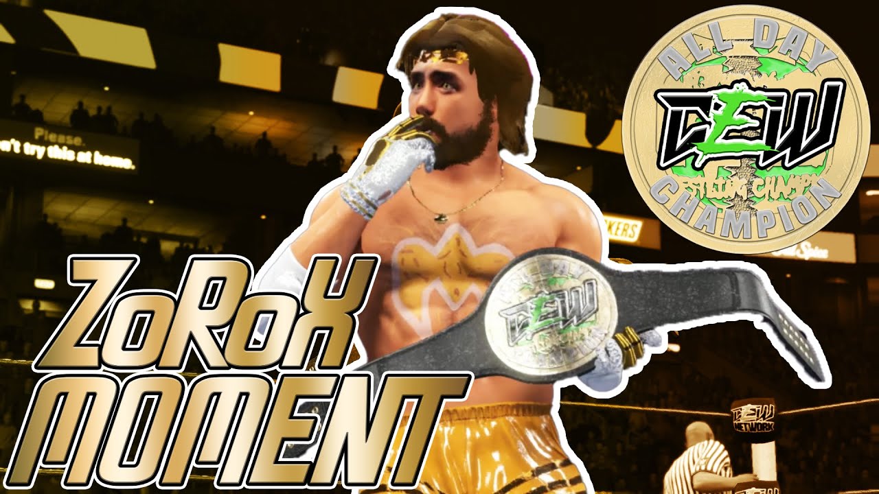 WWE 2k- ZoRoX Moment- All-Day Madness - YouTube