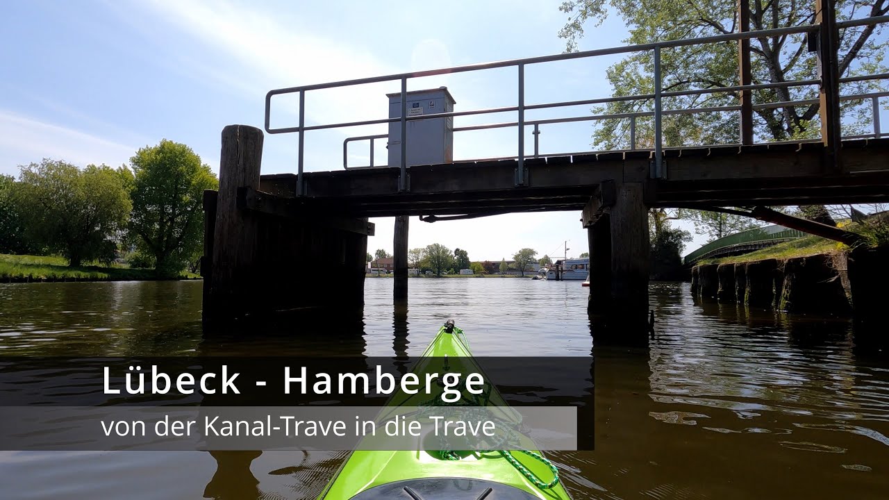 Kajak - Tour, Trave - Kanal Lübeck bis Trave Hamberge // Seabird ...