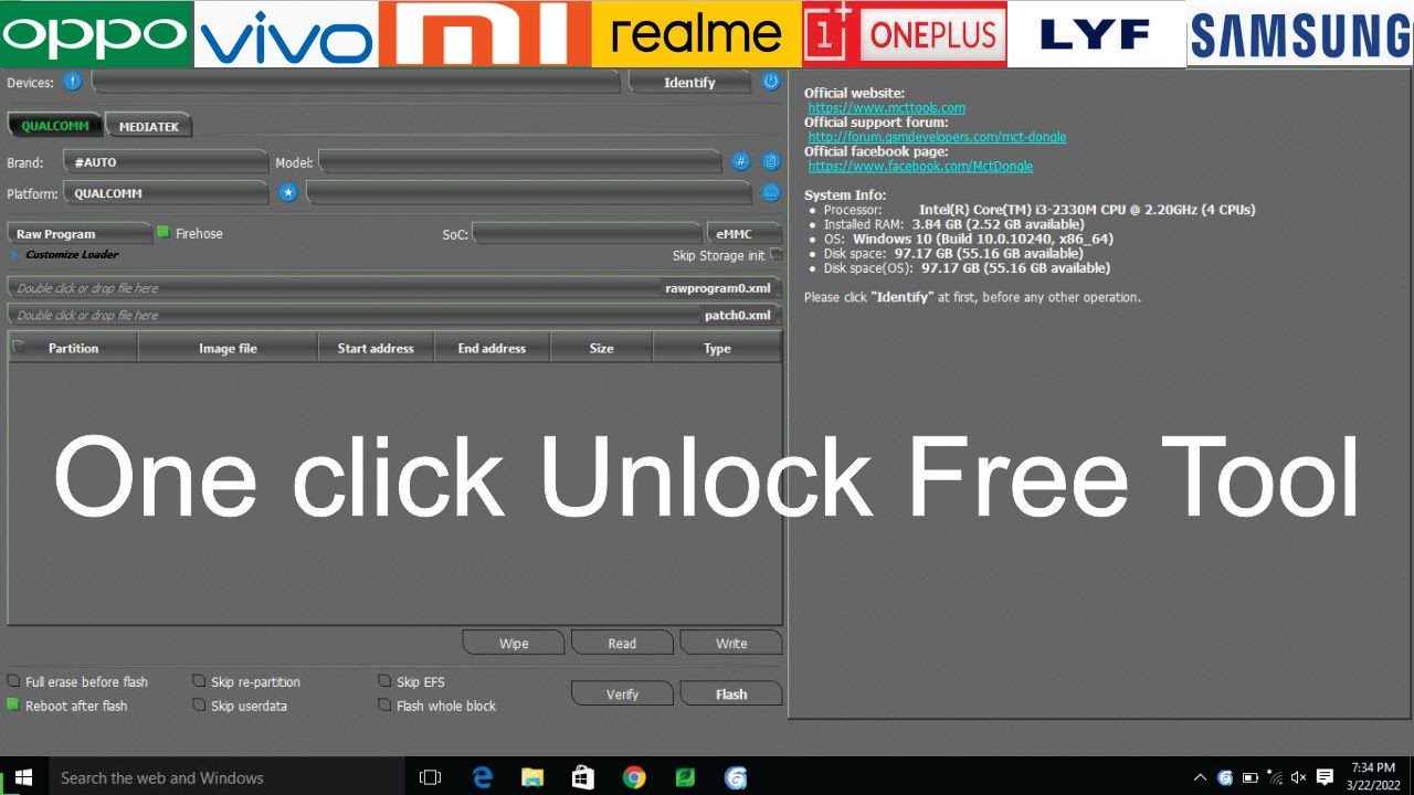oppo,vivo,mi One Click Unlock Screen Lock, pin, pattern, frp lock-2022 ...