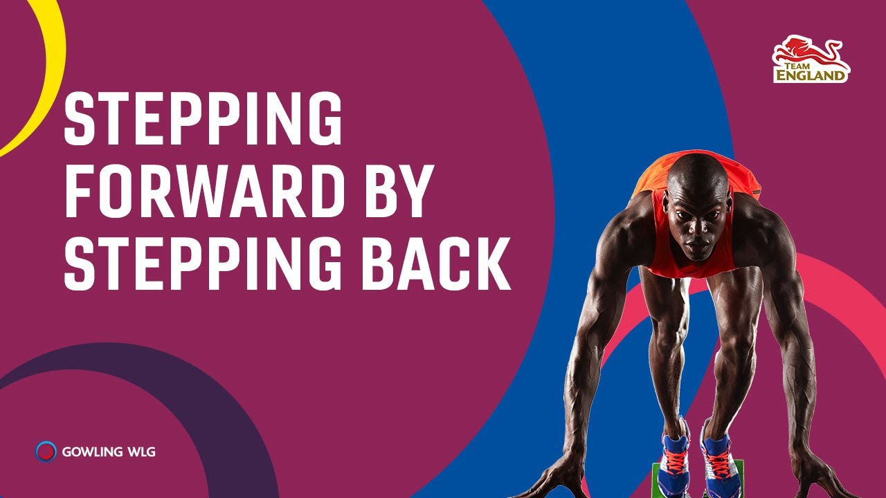 Stepping forward by stepping back with Team England - YouTube