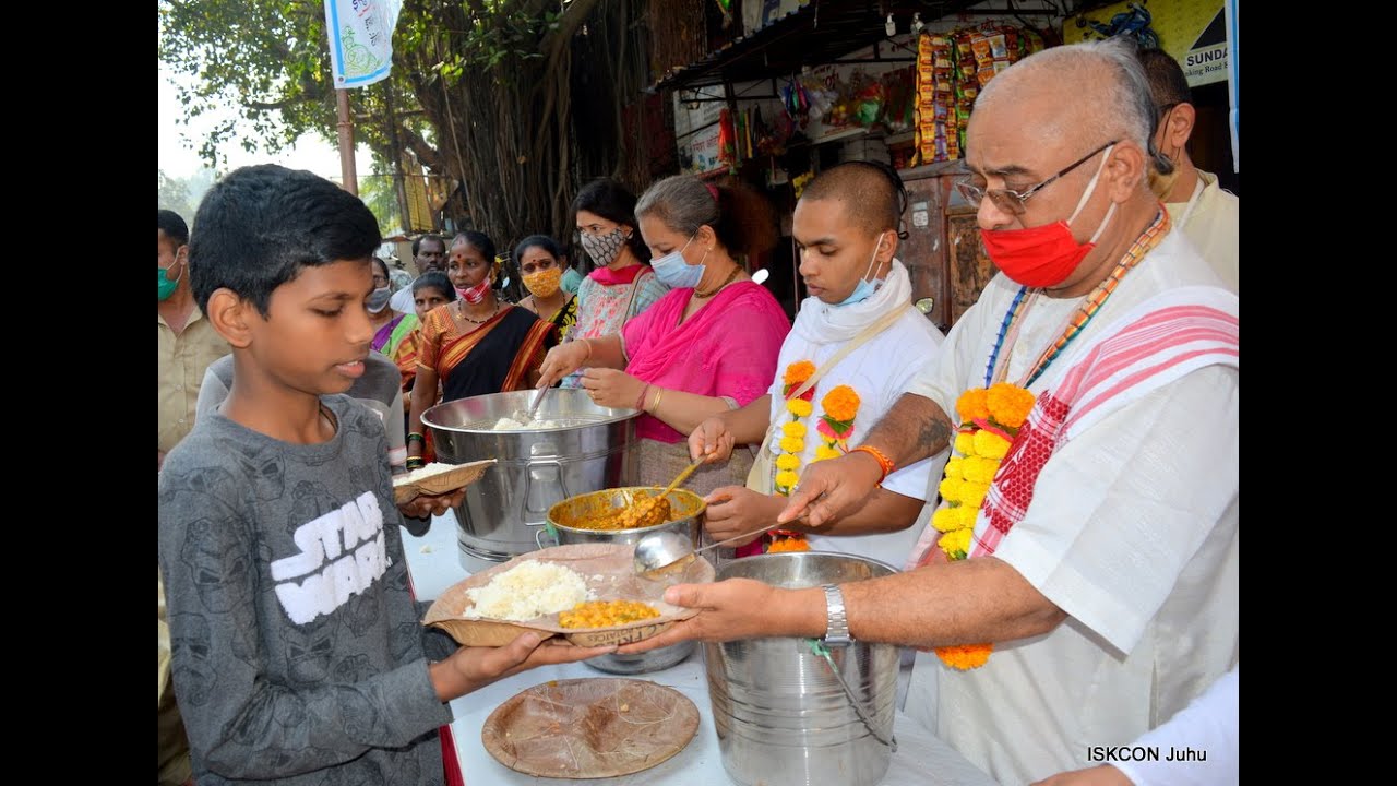 ISKCON Juhu Foods Distributions on Makar Sankranti 14th and 15th Jan ...