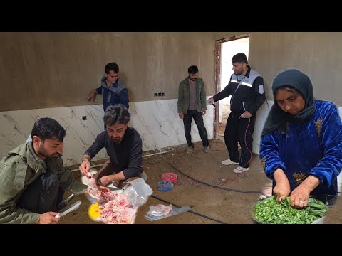 Meat for puppies, Hussein's electrician, and Grandma's cooking on the farm