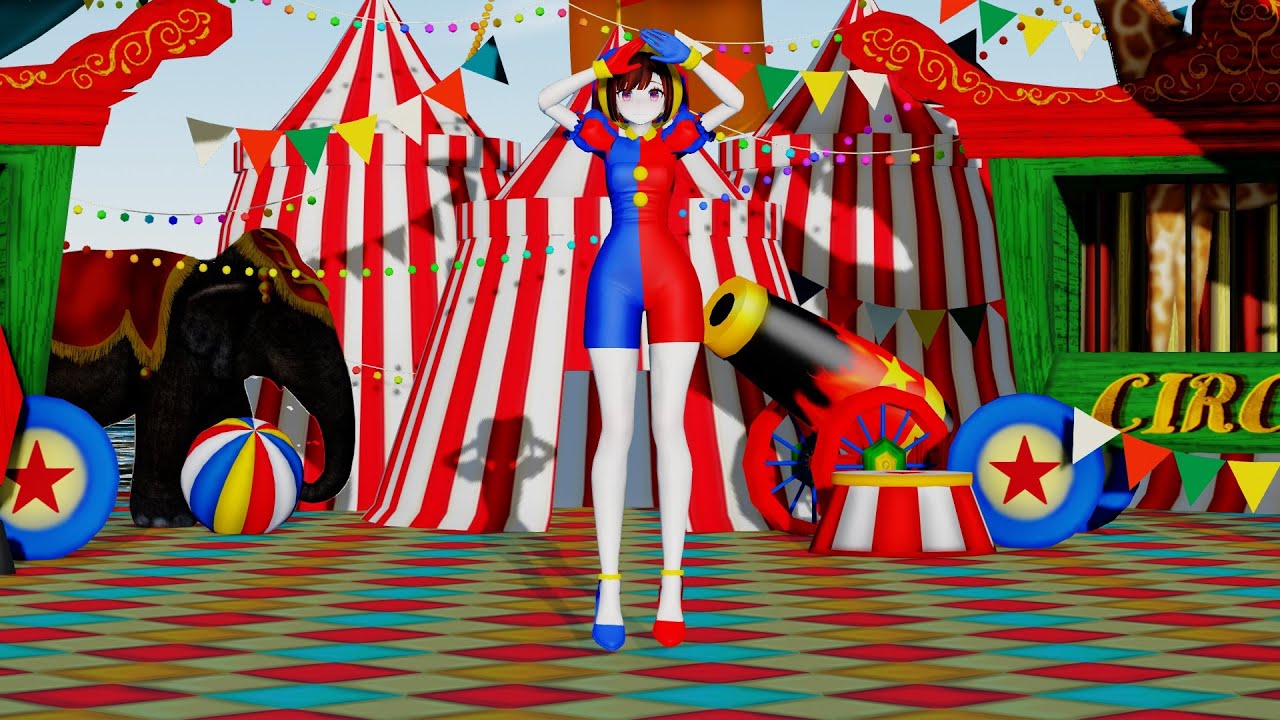 MMD Amazing Digital Circus Pomni Star Power 2.0 - YouTube