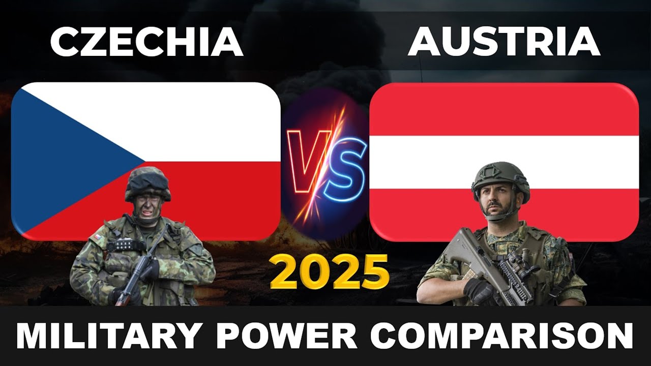 Czechia vs Austria Military Power in 2025 | Austria vs Czechia Military ...