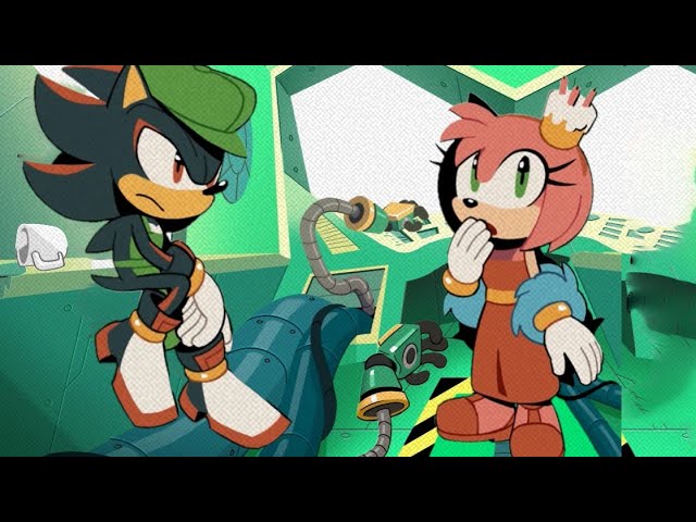 Sonic And Amy And Shadow Comics