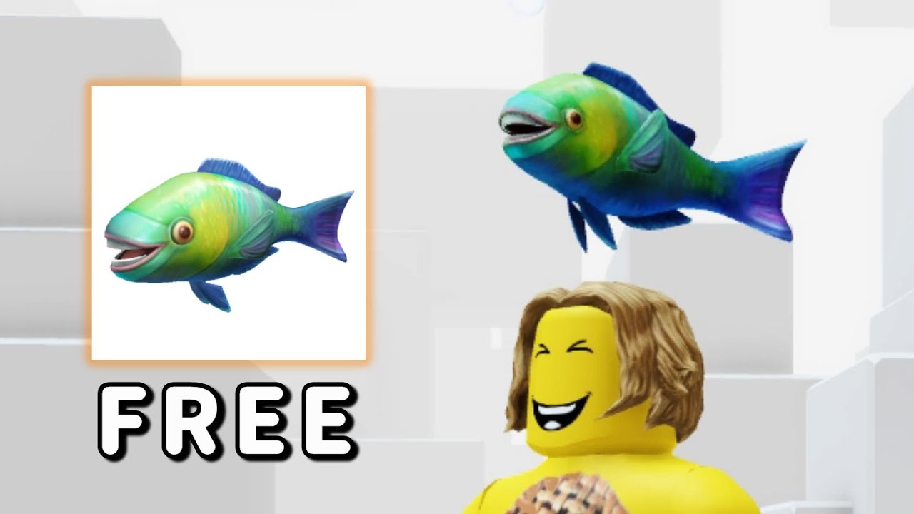 [無料アイテム] Parrot Fishface のゲット方法 [ロブロックス] - YouTube