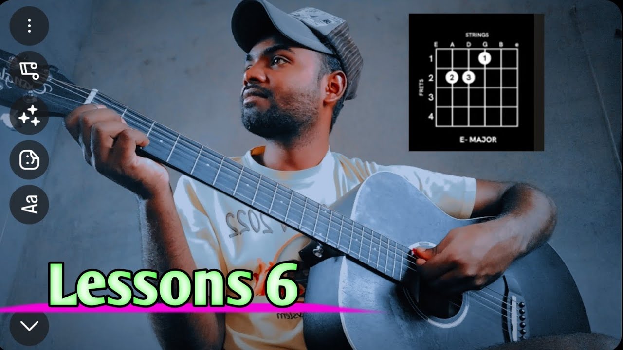 Lessons 6 | guitar | gitar | guitar bajana sikhe | kaise sikhe | - YouTube