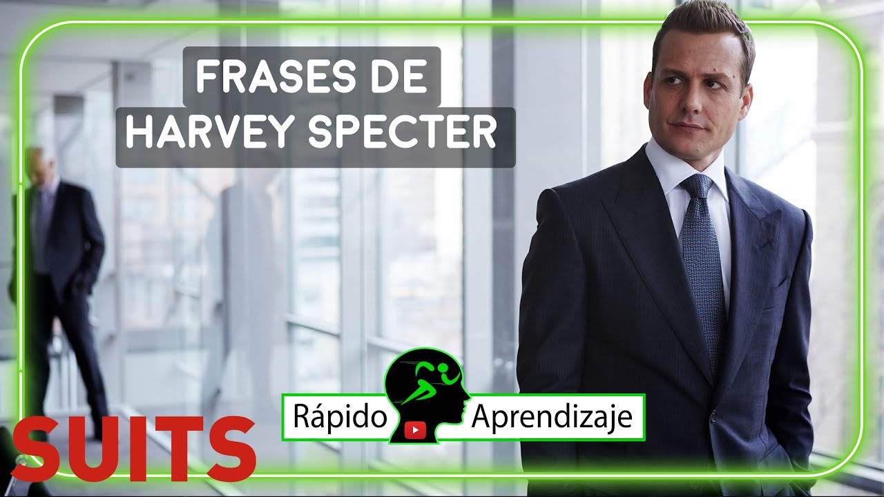 Recopilación de frases de Harvey Specter - YouTube