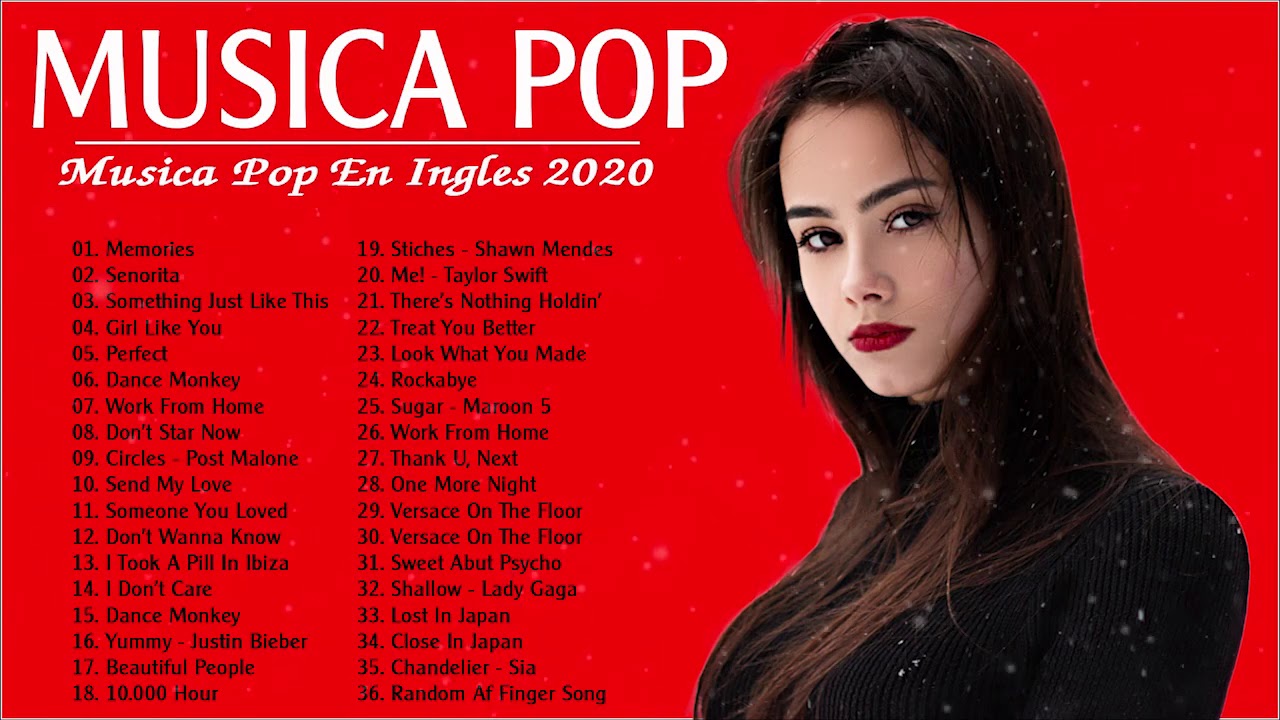 Musica Pop en Inglés 2020 | Mejores Canciones En Inglés 2020 | Musica ...