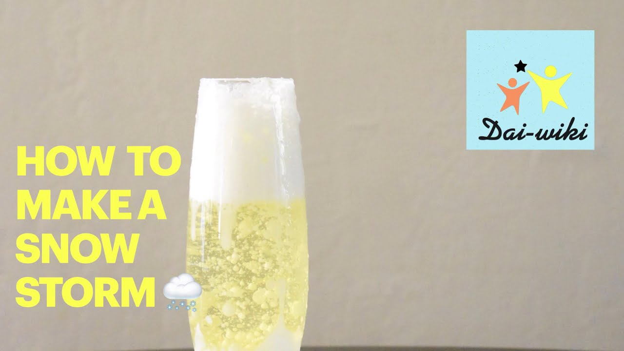How to make snow storm || #itssnowing #christamasactivies #daiwiki # ...