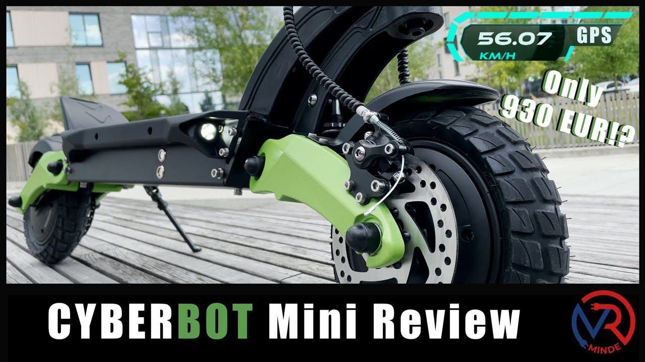 Cyberbot mini electric scooter - great value for money! - YouTube
